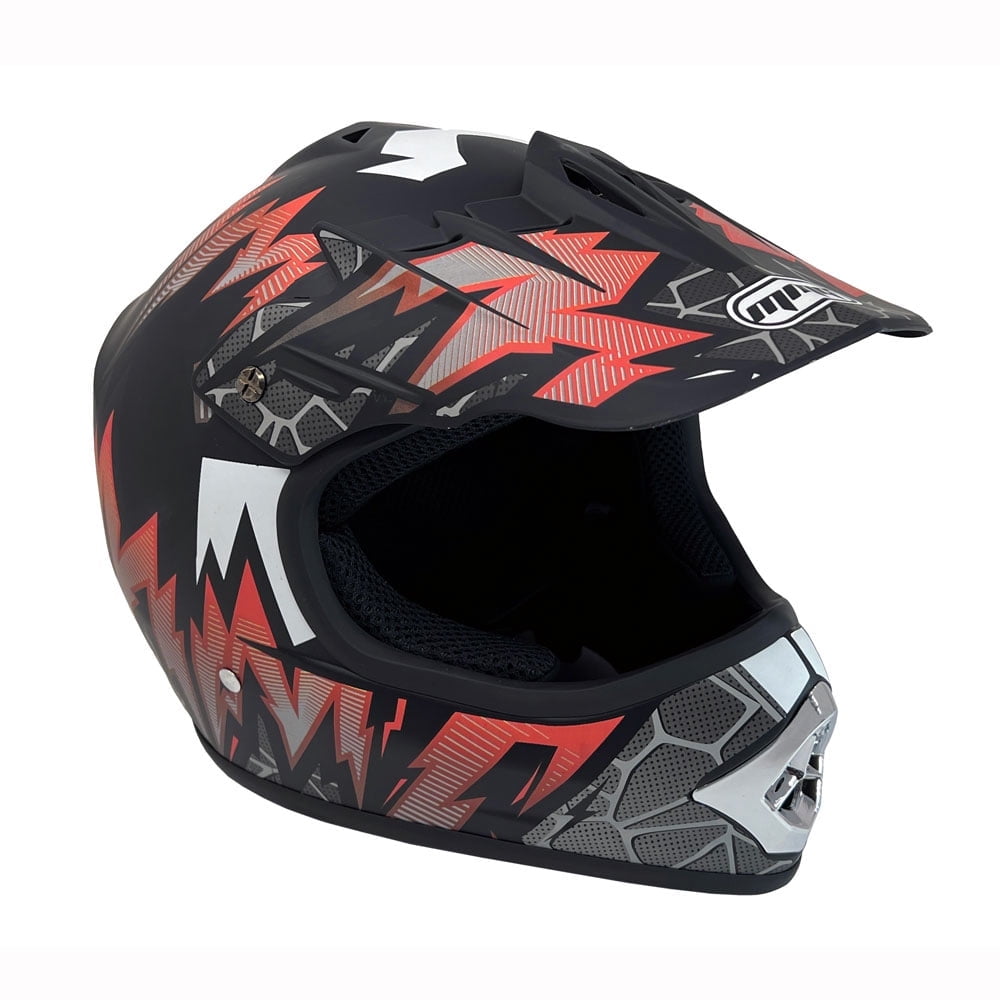 MMG Youth Motorcycle Off Road Helmet DOT - MX ATV Dirt Bike Motocross ...