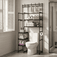 MMGUQA 61 in over the Toilet Storage Multi-layer Bathroom Space Saver ...