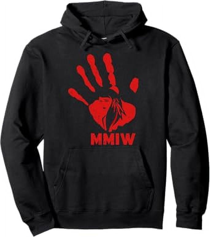 MMIW Missing Murdered Indigenous Women Sisters Red Handprint Pullover ...