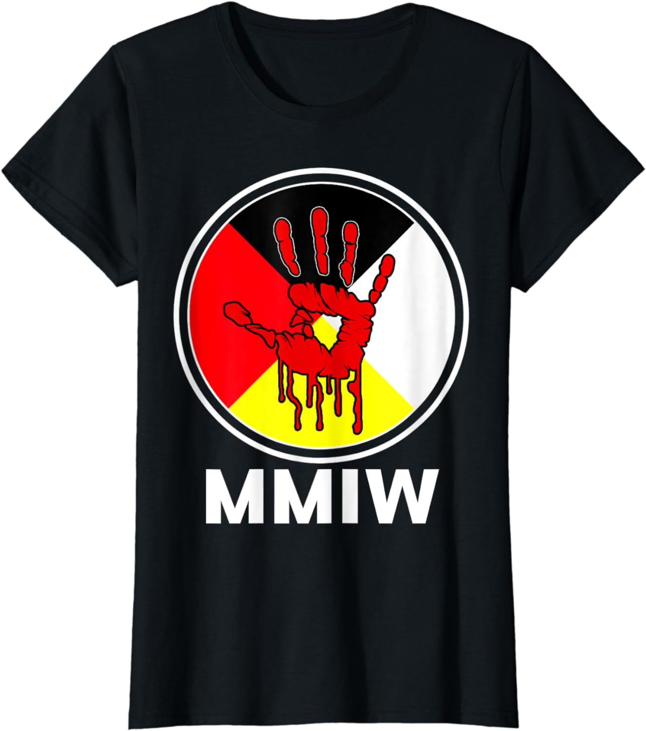 MMIW Missing Murdered Native Women Stolen Sisters Red Hand T-Shirt ...