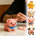 MMJ Farm Animals Pattern Beading Craft Set Complete with Beads Thread ...