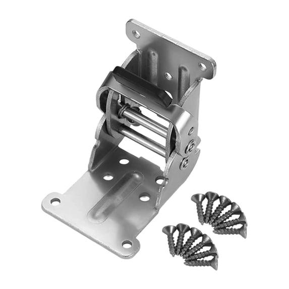 MMJ Folding Table Hinges 4 Pack 90 Degree Self Locking Bracket Heavy ...