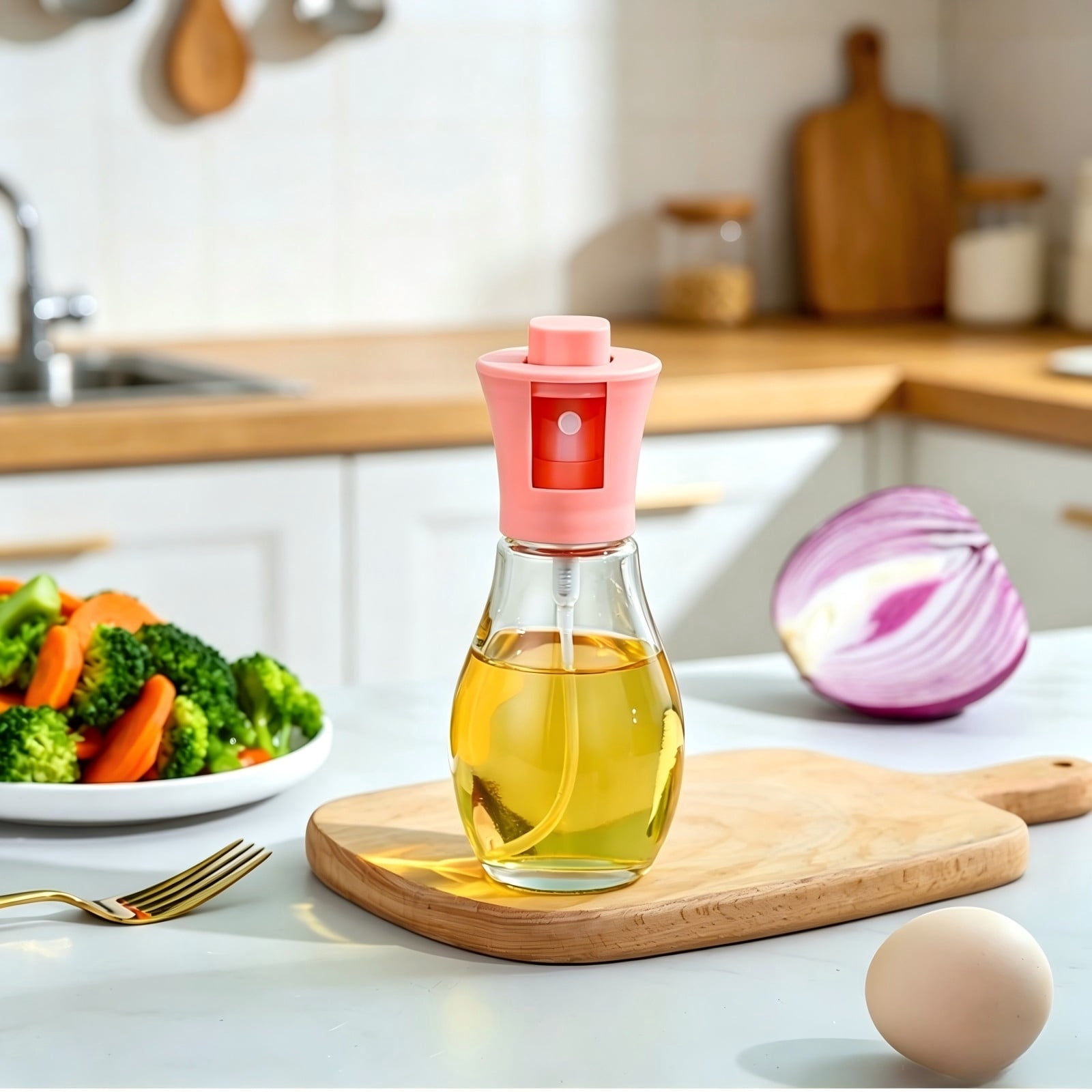 MMJ Oil Sprayer Glass Olive Oil Mister Bottle 150ml Fine Mist Pump ...