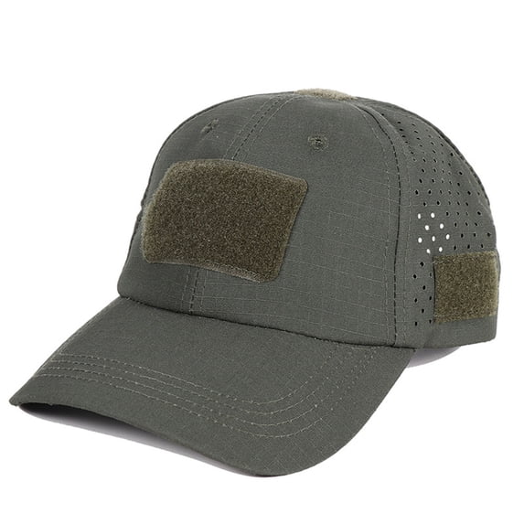 MMJ Outdoor Mesh Cap Breathable Sports Baseball Hat with Patch Panel ...