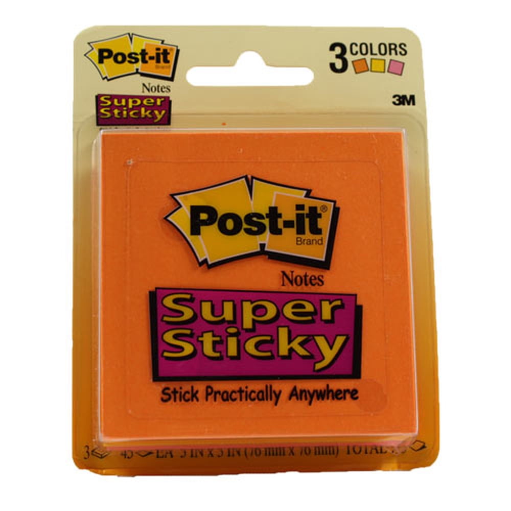 MMM3321SSAN - Post-it Super Sticky Note (Pack of 2) - Walmart.com