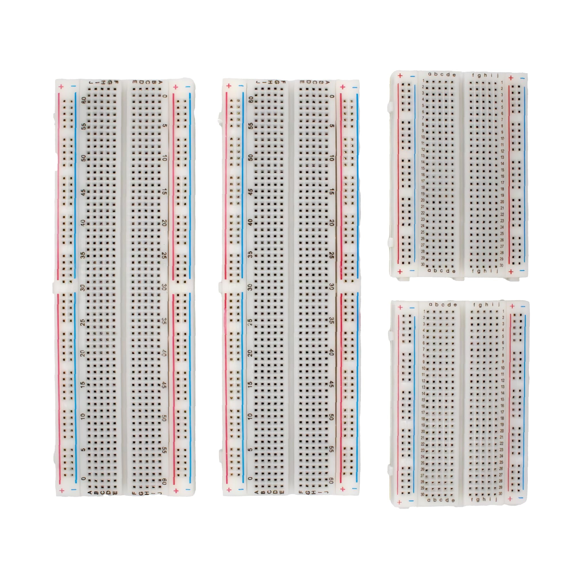 MMOBIEL 4pcs Solderless PCB KEF16 Breadboards Prototype Circuit Point ...
