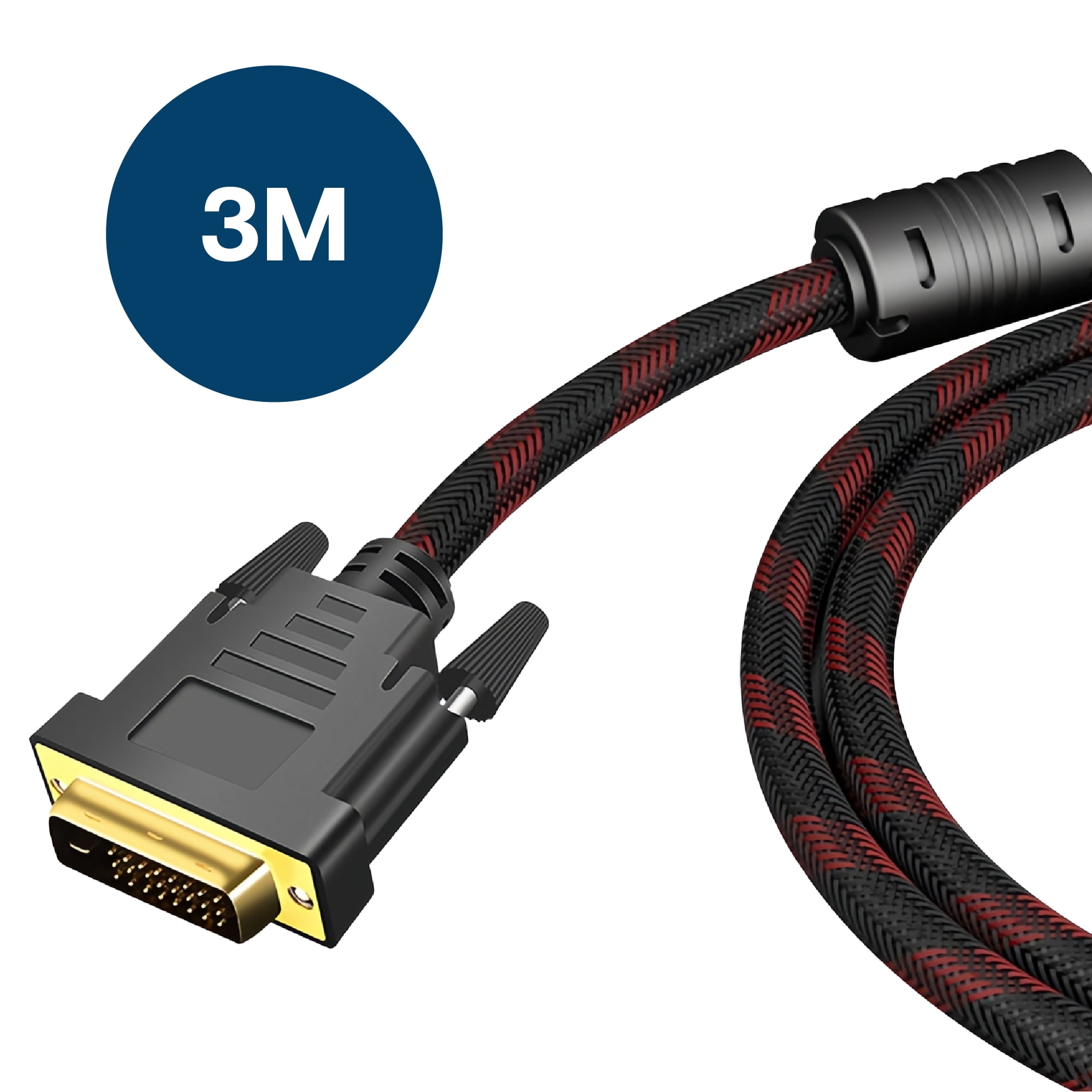 MMOBIEL DVI to DVI Cable Adapter - Male DVI-D Dual Link to Male DVI-D ...