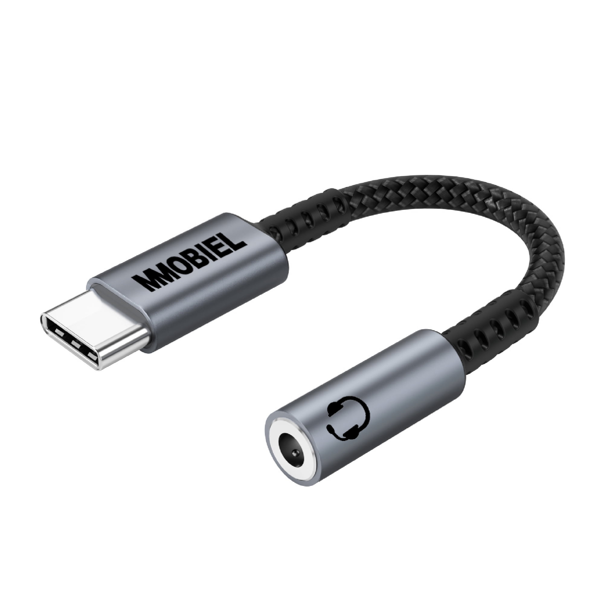 MMOBIEL USB C to 3.5mm Female Headphone Jack Adapter with Microphone ...