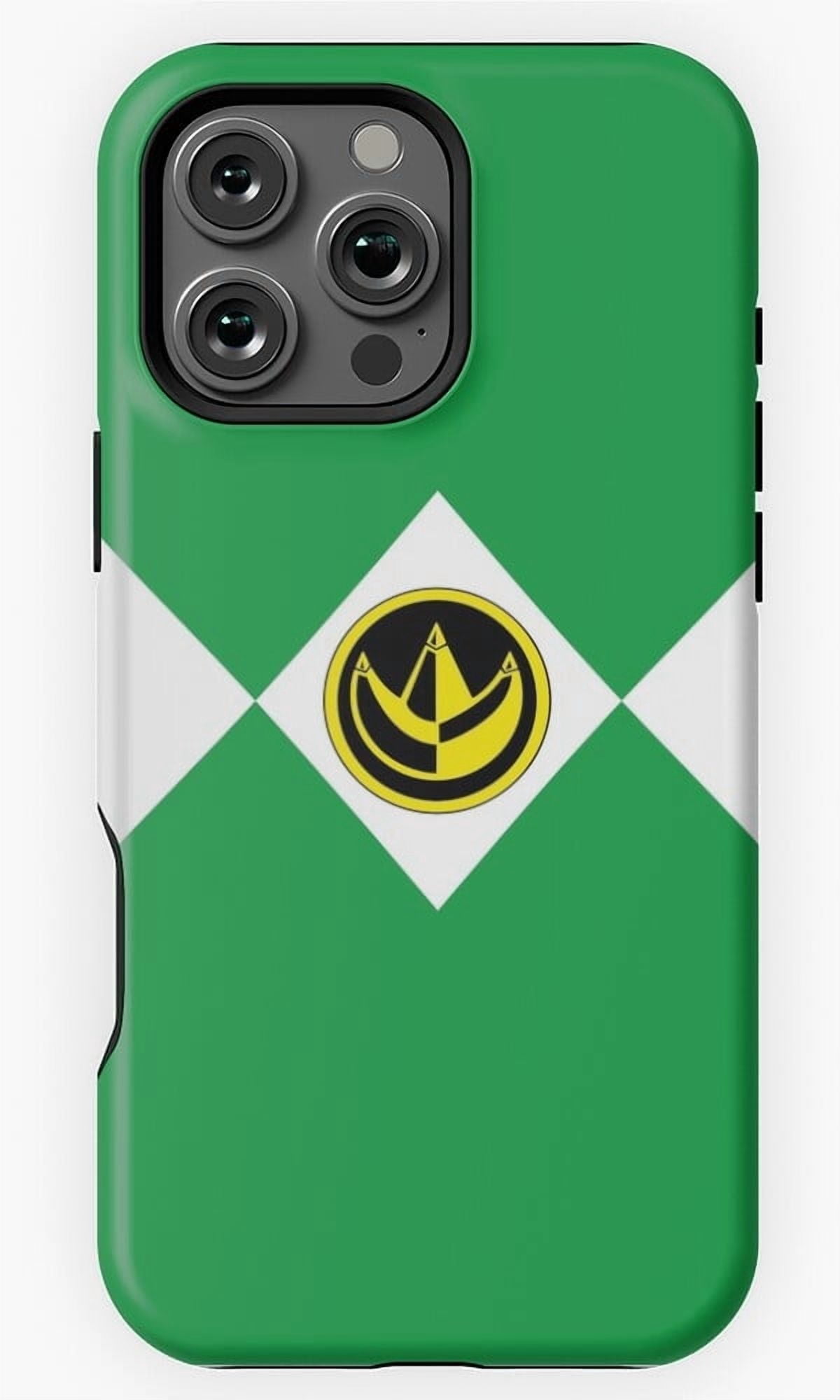 MMPR Green Ranger with Coin Power TV Show Phone Case for iPhone 11 12 ...
