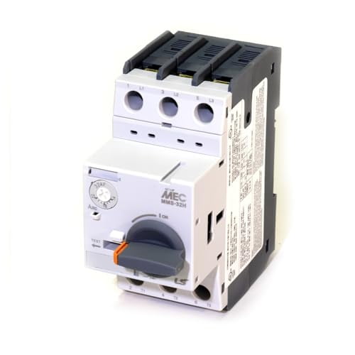 MMS-32H-22A, Motor Starter, Manual, Type E, 30kA Interrupt, 600VAC Max ...