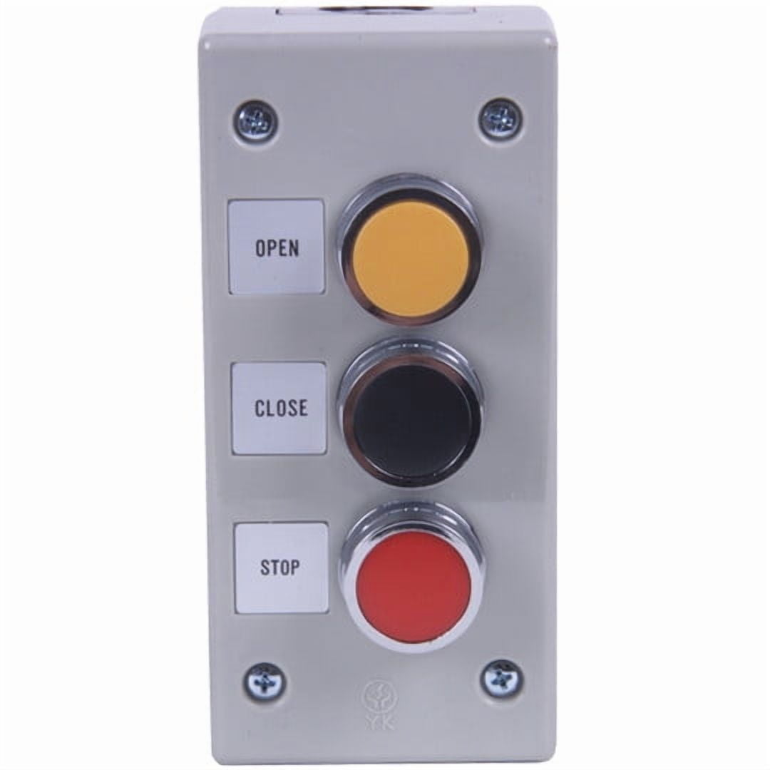 MMTC 3BXT Exterior 3 Button Surface Mount Control Station Double Pole ...
