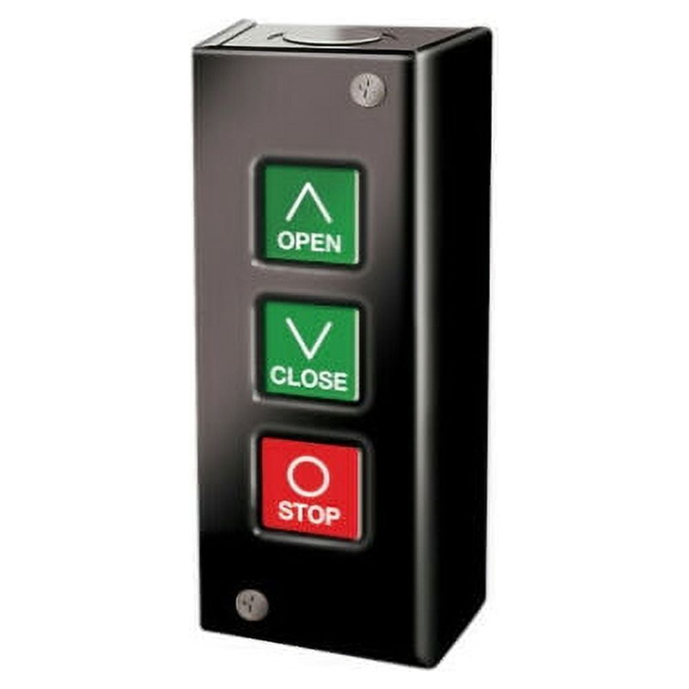 MMTC PBS-3 Commercial Garage Door Opener Push Button Wall Mount Control ...