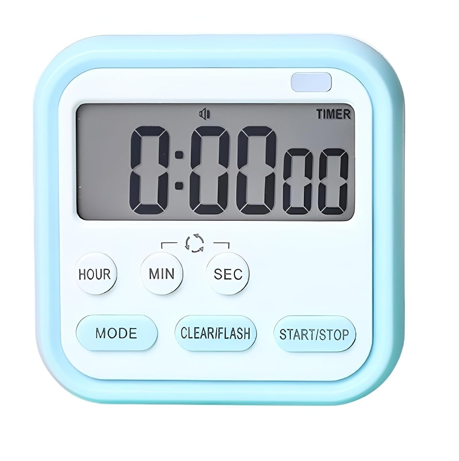 MMTS World Digital Kitchen Timer Stopwatch Countdown Large Digits Loud Alarm Magnetic Stand ...