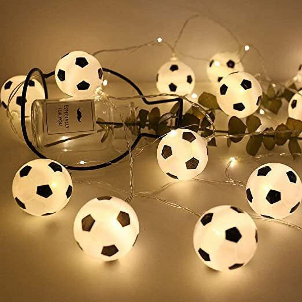 MMTX Football String Lights,Indoor Football Outdoor Fairy Lights,20 LED ...