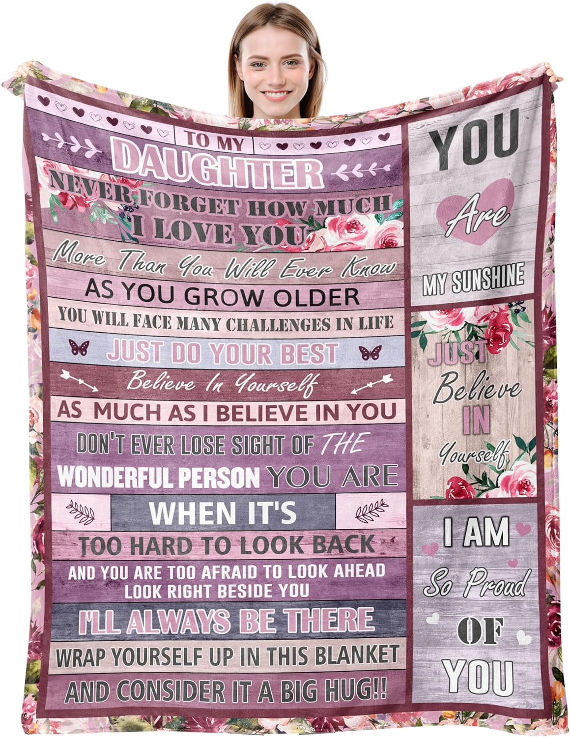 MMYGU Daughter Gift from Mom Dad Best Gifts for Daughters from Mother Birthday Gifts for ...