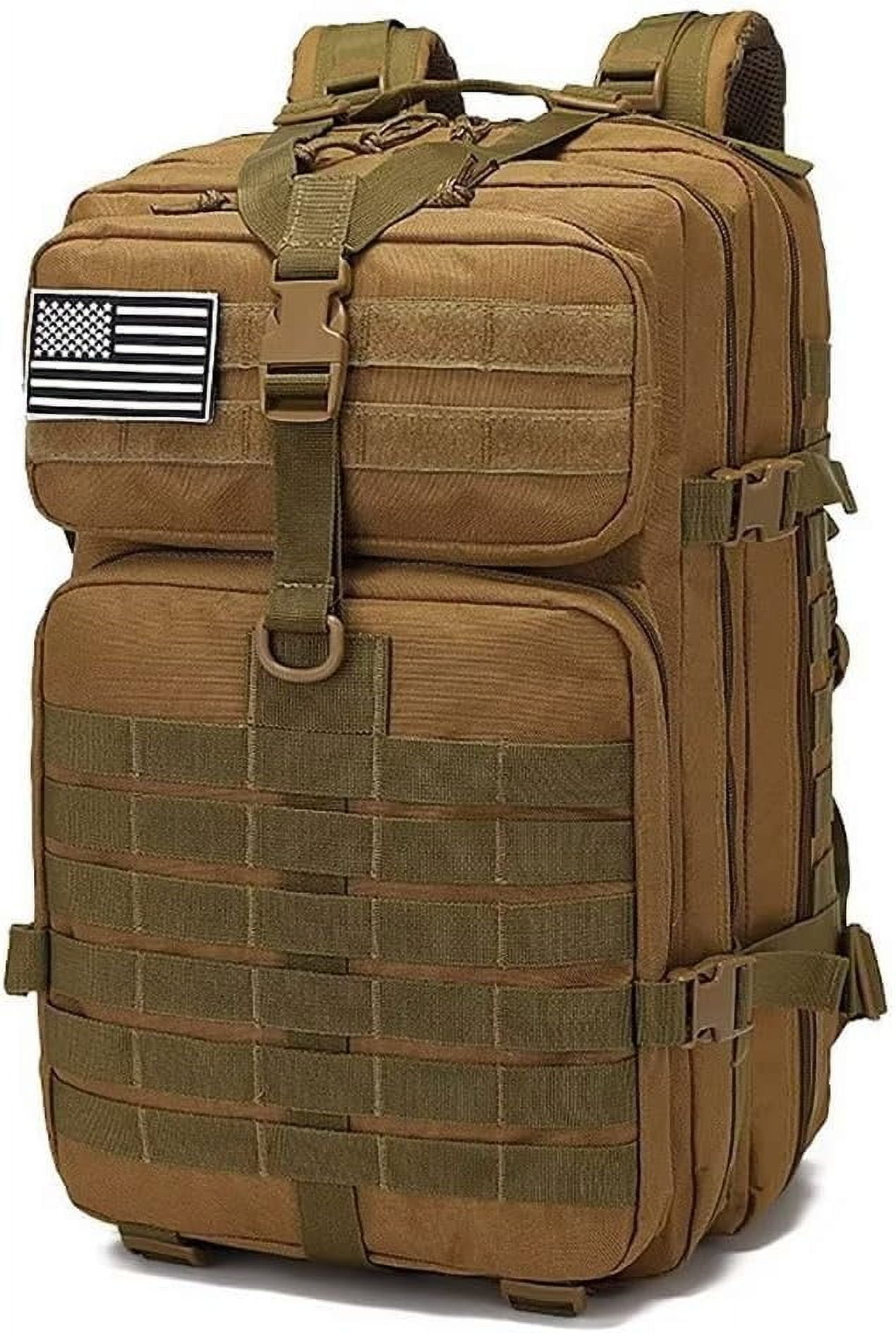 MMYGU Mens Backpack Waterproof Military Tactical Daypack 50L Hiking ...