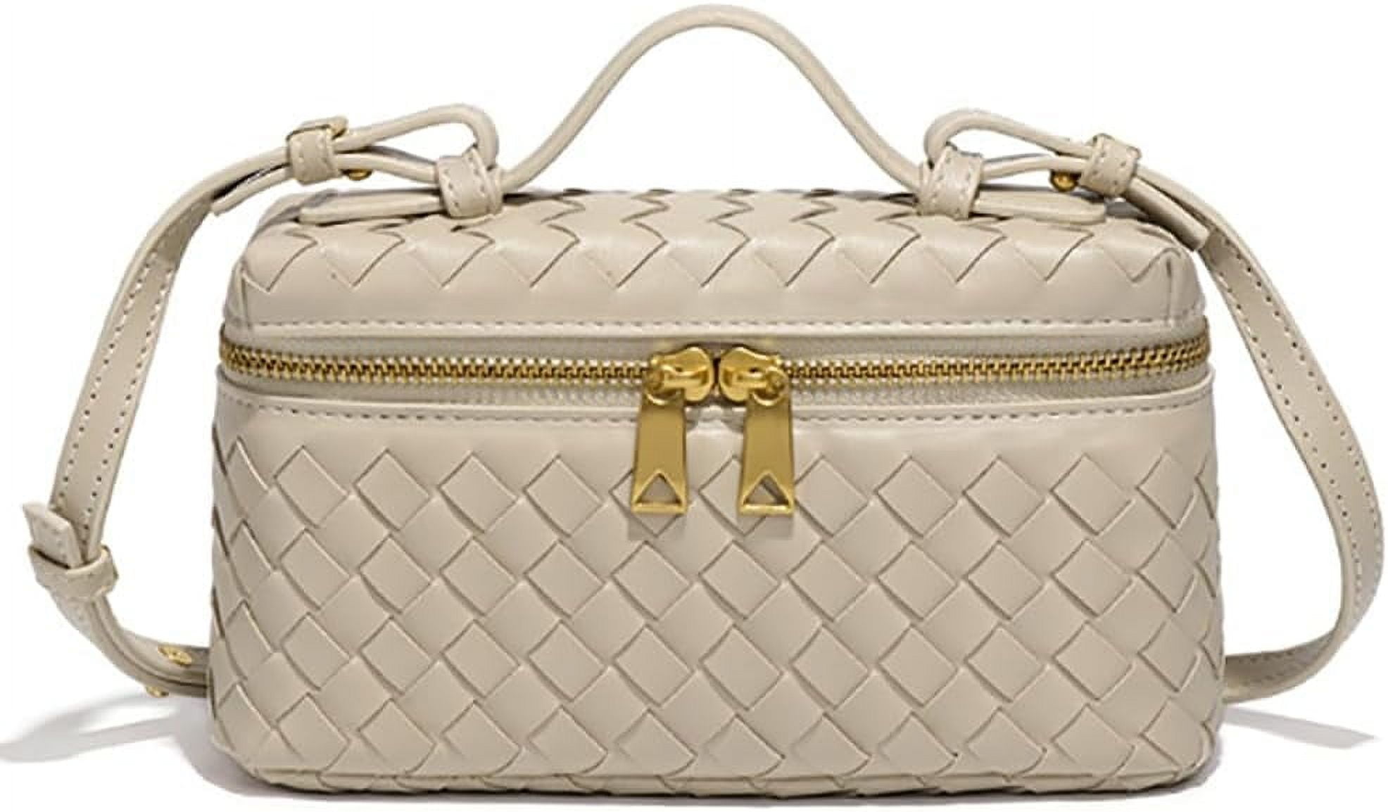 MMYGU Trendy Woven Crossbody Purse Square Box Bags Women Shoulder Bag ...