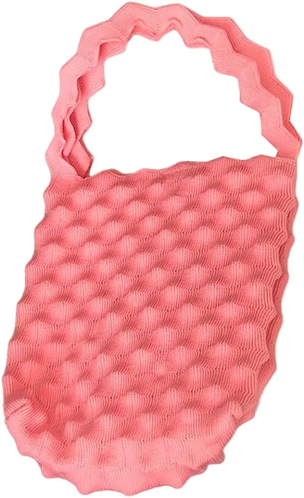 MMYGU Women Small Crochet Cell Phone Purse Vertical Open Tote Mini ...