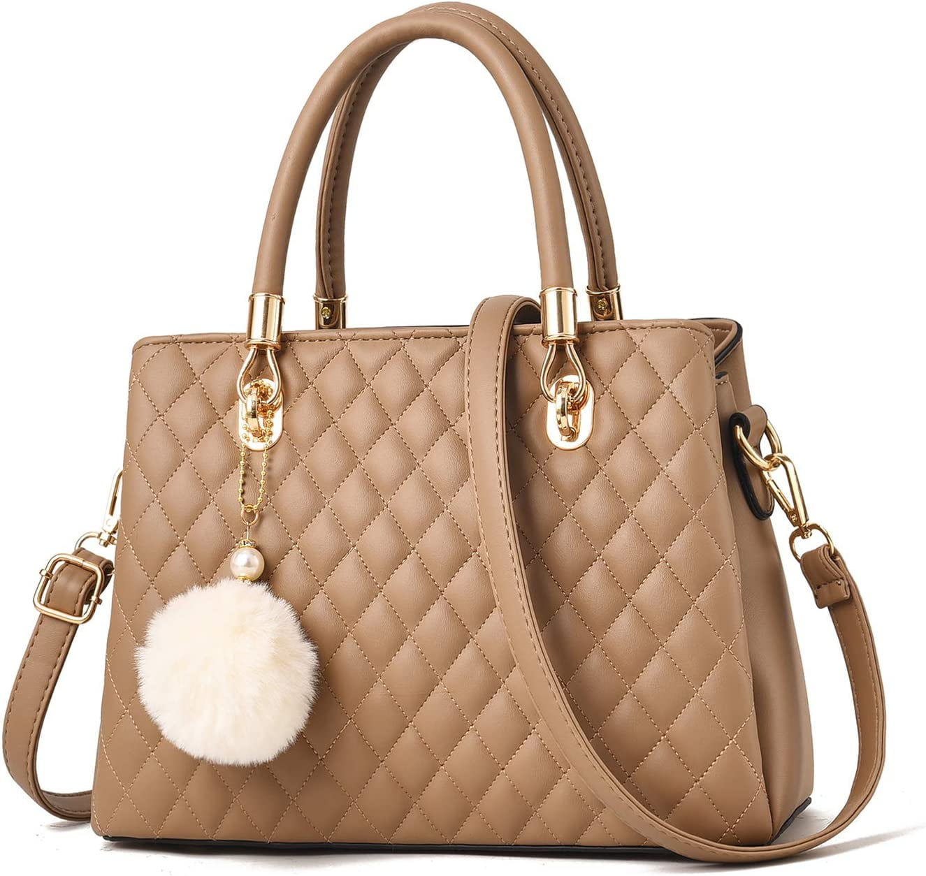 MMYGU Womens Leather Handbags Purses Top-handle Totes Satchel Shoulder ...