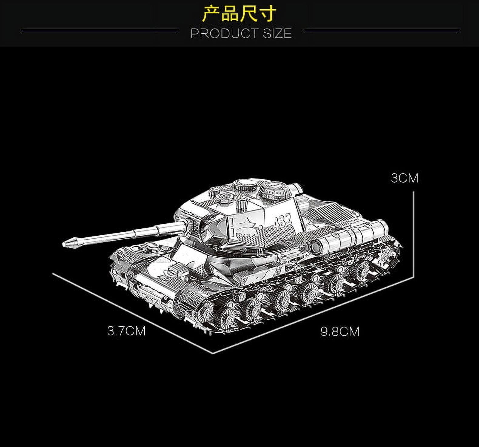 MMZ MODEL NANYUAN 3D Metal model kit JS-2 tank Chieftain MK50 Tank ...