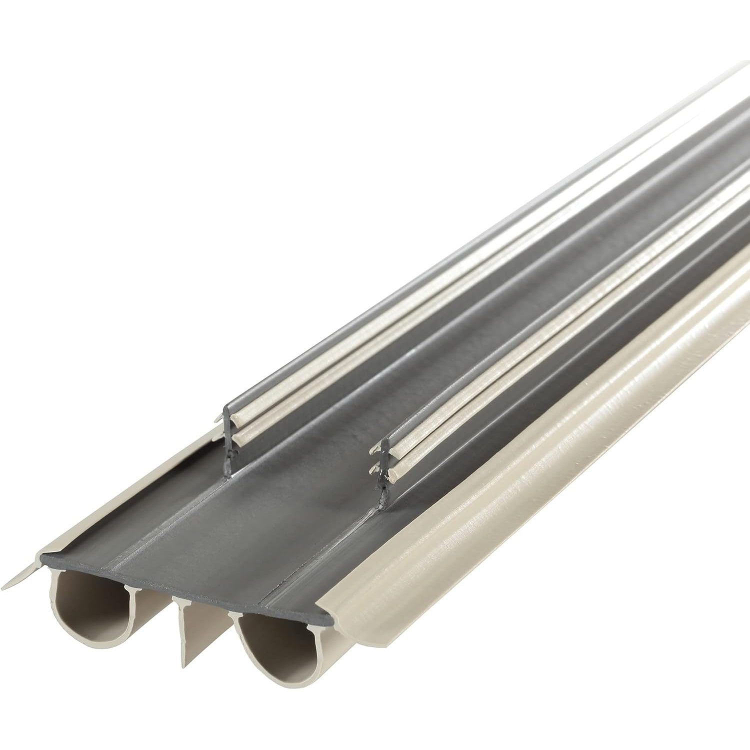 MMZP 43820 Vinyl Concealed Kerf/Channel Fit Under Door Seal, Easy-to ...