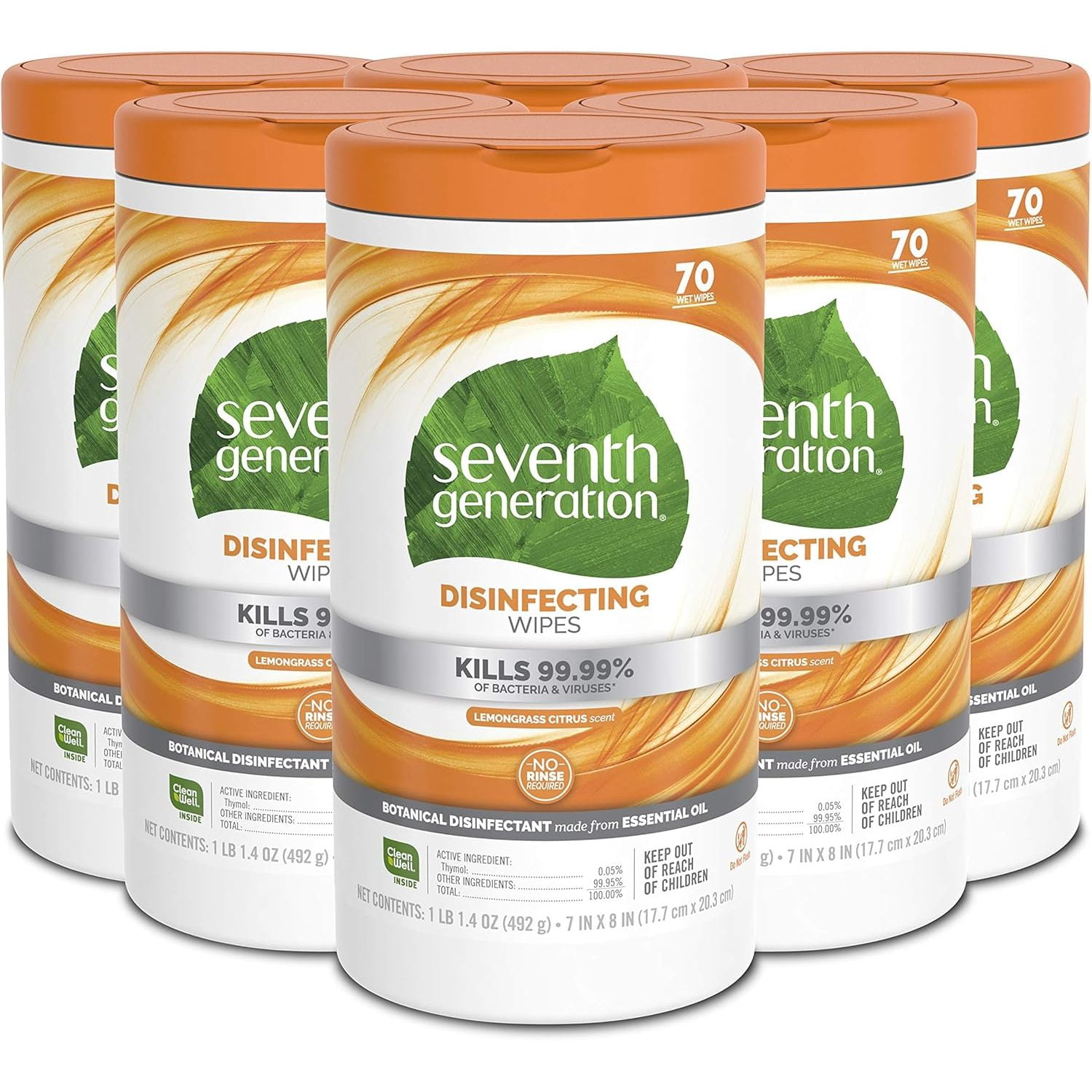 MMZP Disinfecting Multi Surface Wipes, Botanical Disinfectant, 70 Count ...