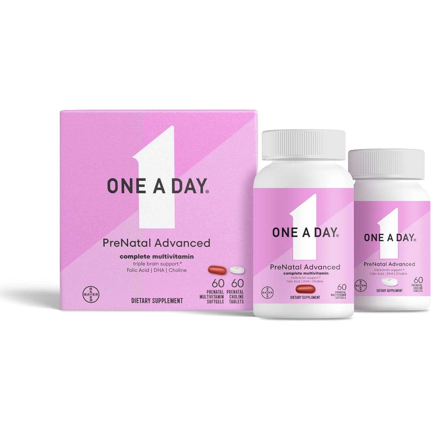 MMZP Women’s Prenatal Advanced Complete Multivitamin with Brain Support ...