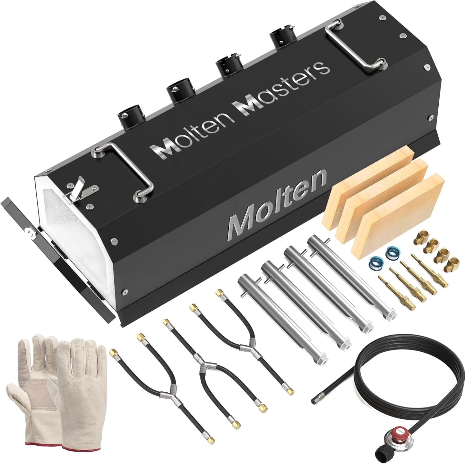 MMasters Four Burner Propane Forge for Knife Making, Blacksmithing ...