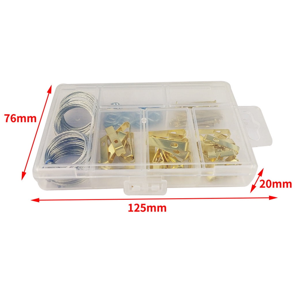 MMolecule Picture Hanging kit Photo Frame Nail Hanger Assortment Set ...