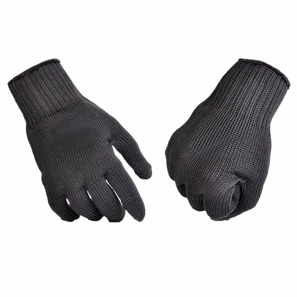 MMolecule Stainless Gloves Stab Wire Mesh Steel Cut Metal Proof Sports ...