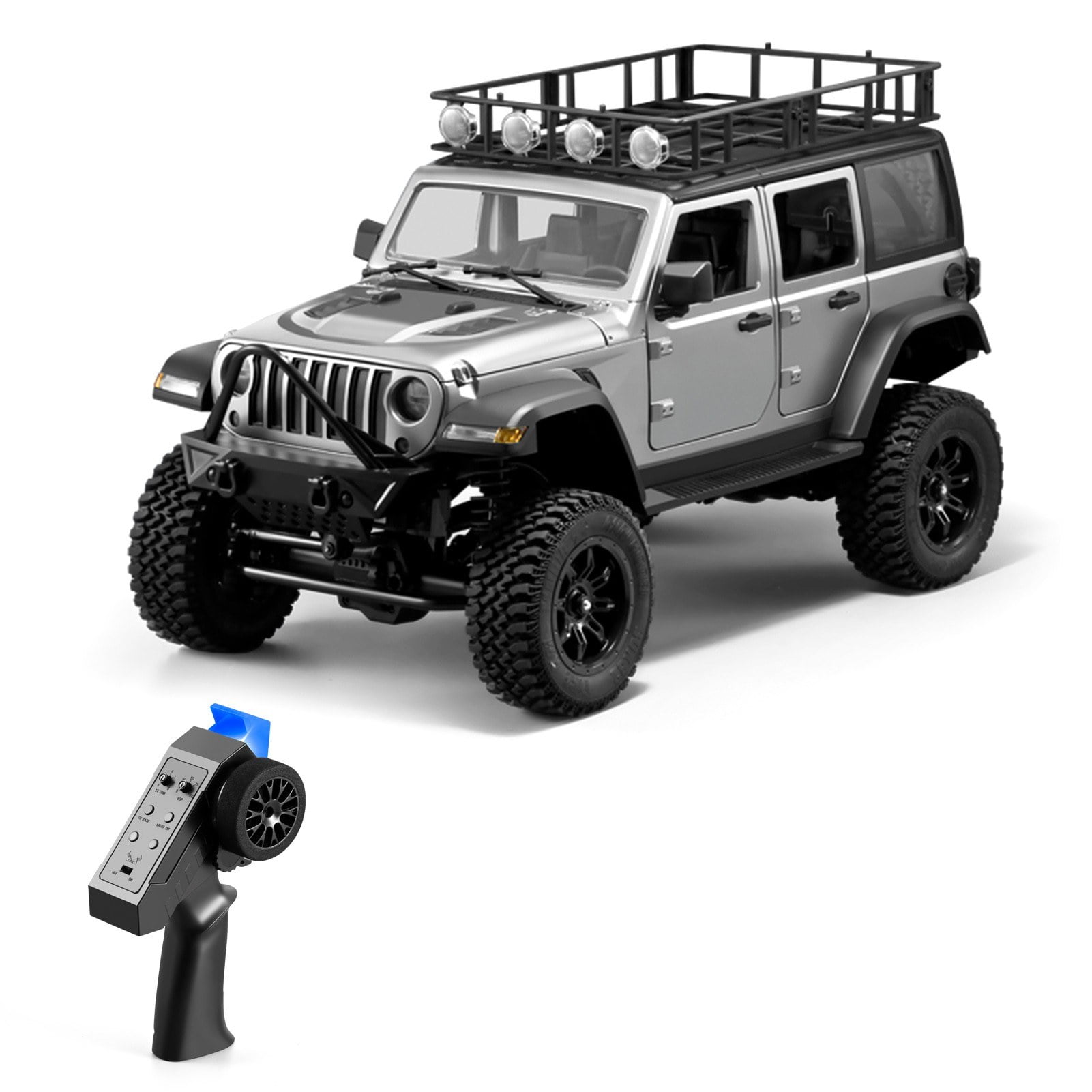 MN-128 1:12 Scale 2.4G Remote Control Off-Road Crawler Truck with ...