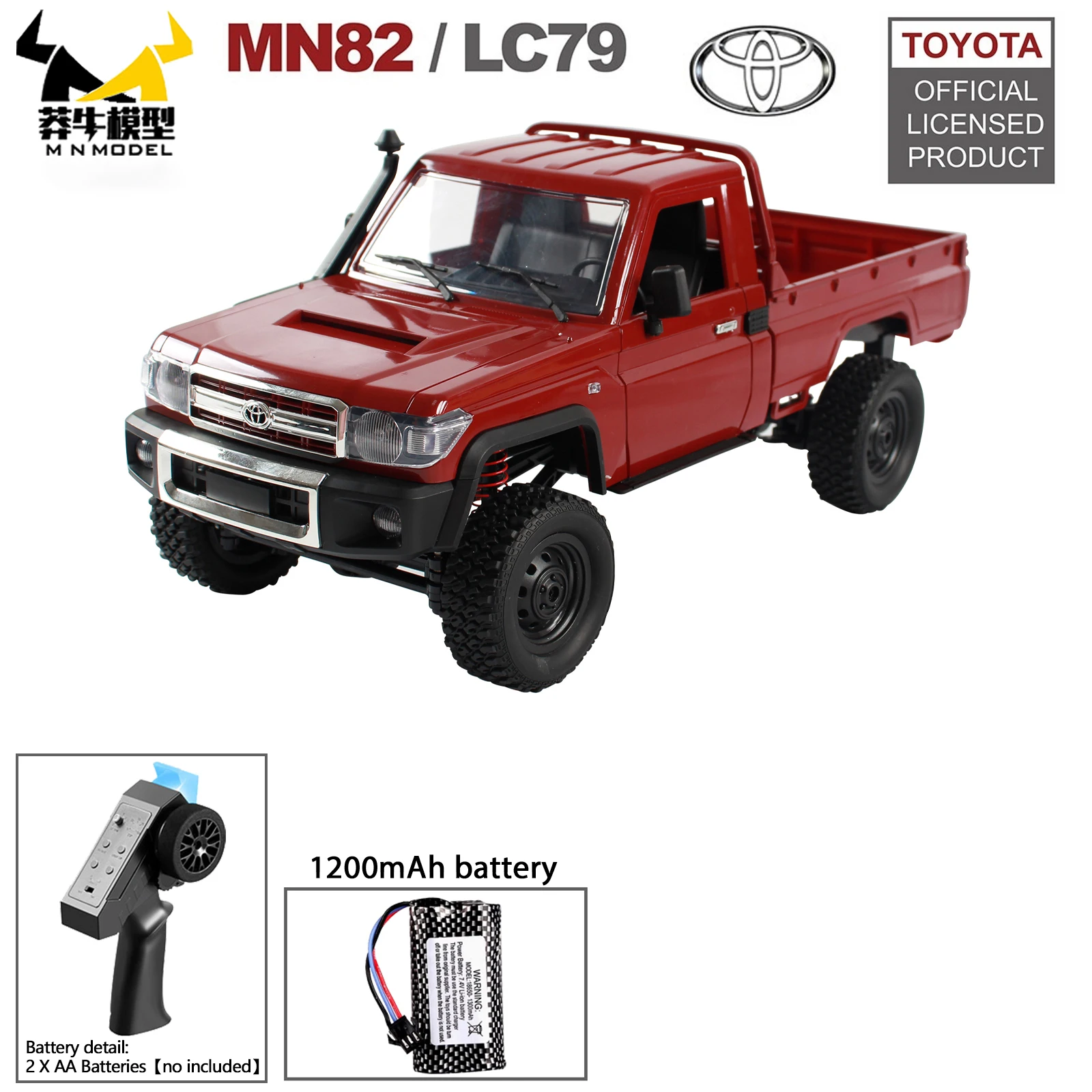 MN MODEL 1:12 4WD Land Cruiser MN82 MN82 Pro Rc Toyota LC79 Car Model ...