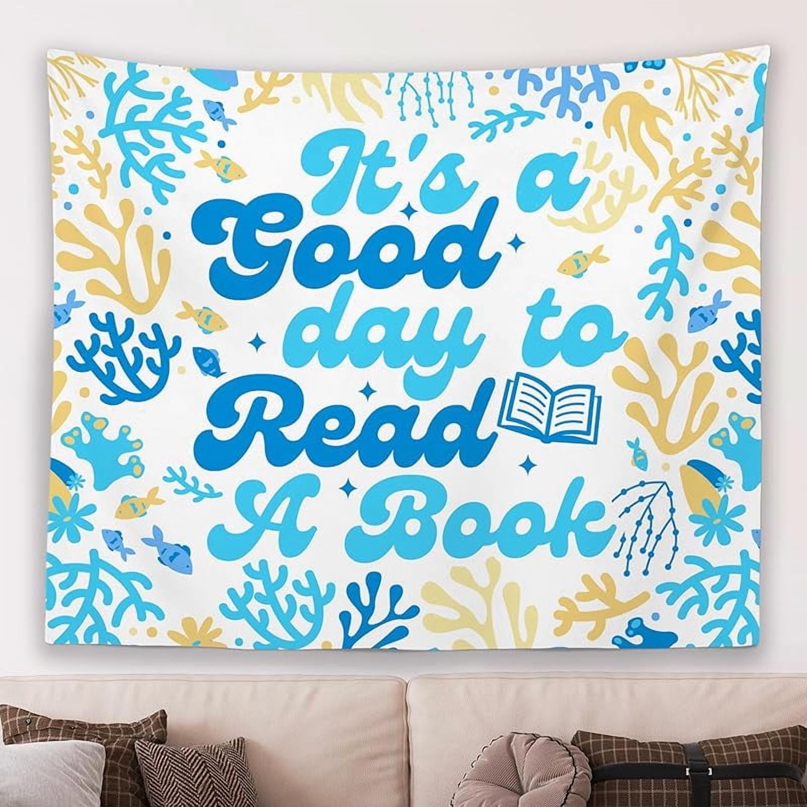 Im So Happy You're Here Reading Tapestry For Classroom Boho Sun Kids ...