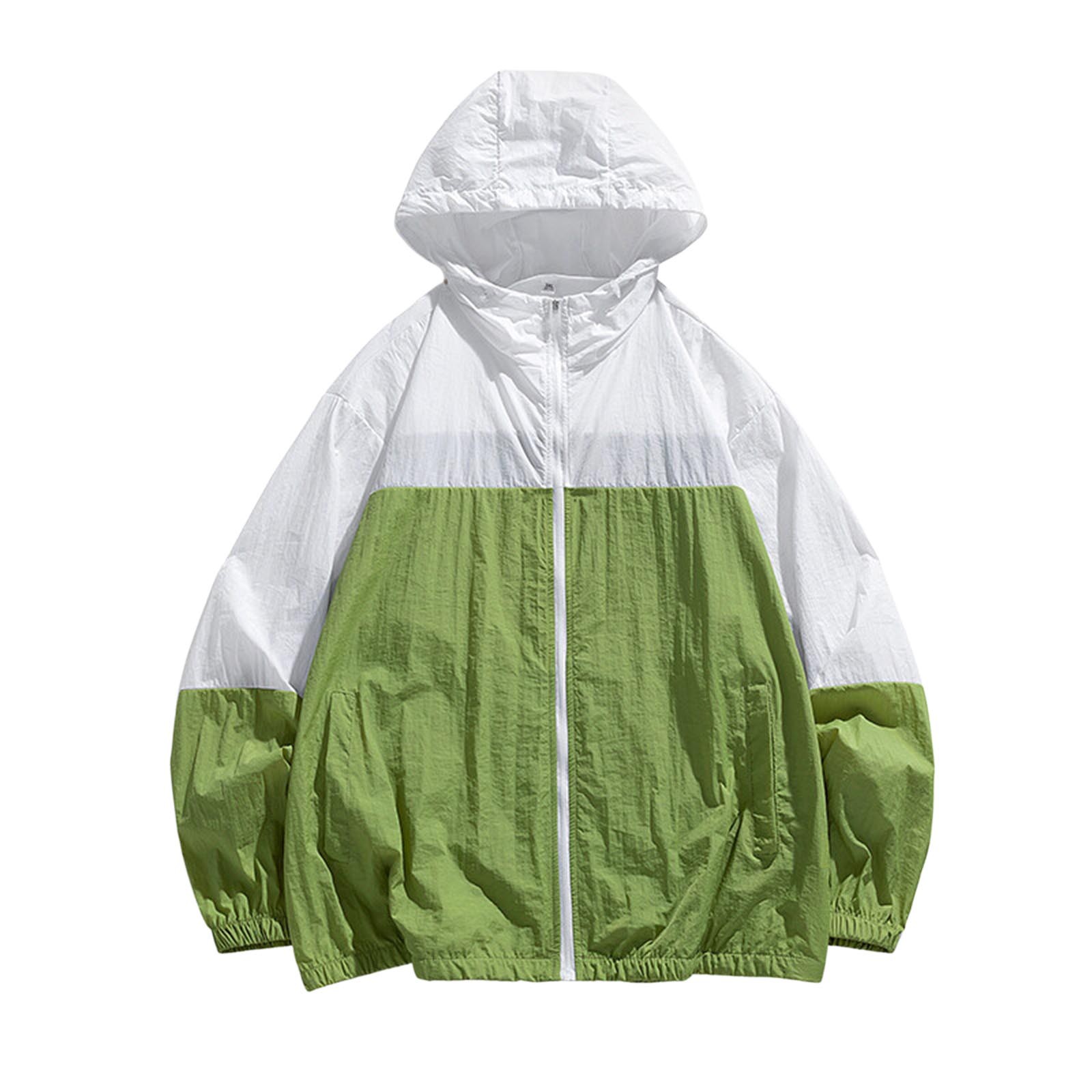MNCEKFOD 2025 Mens Jacket UPF 50+ UV Sun Protection Jacket Hooded SPF ...