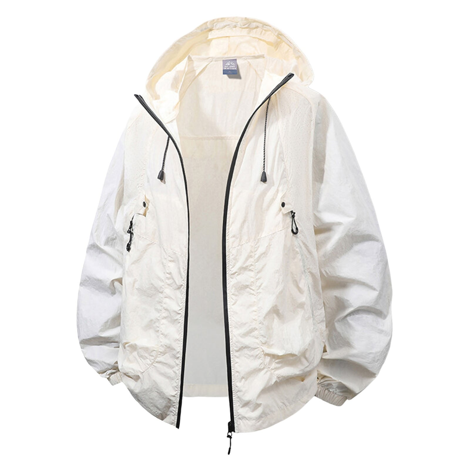 MNCEKFOD 2025 Mens Jacket UPF 50+ UV Sun Protection Jackets Hooded SPF ...