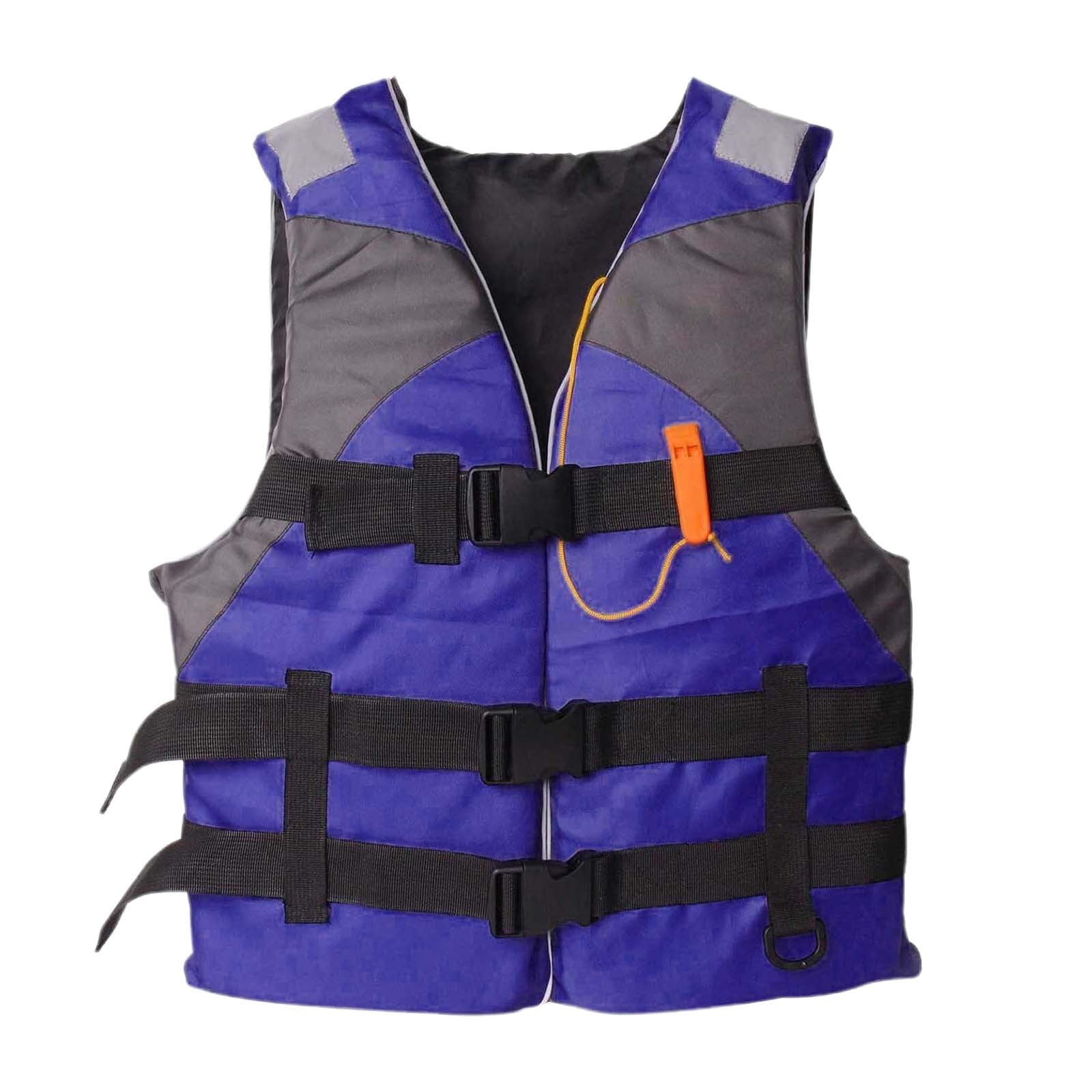 MNCEKFOD Adult Kayaking Vest High Buoyancy Swimming Vest Adjustable ...