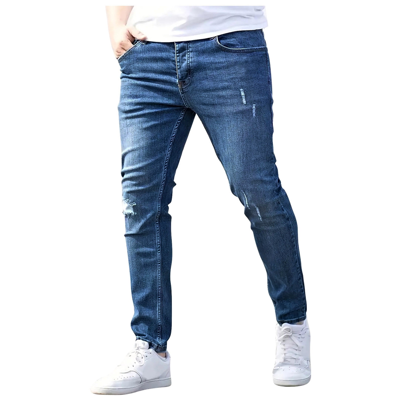 MNCEKFOD Jeans For Men Slim Fit Stretch Denim Jeans Skinny Jeans For ...