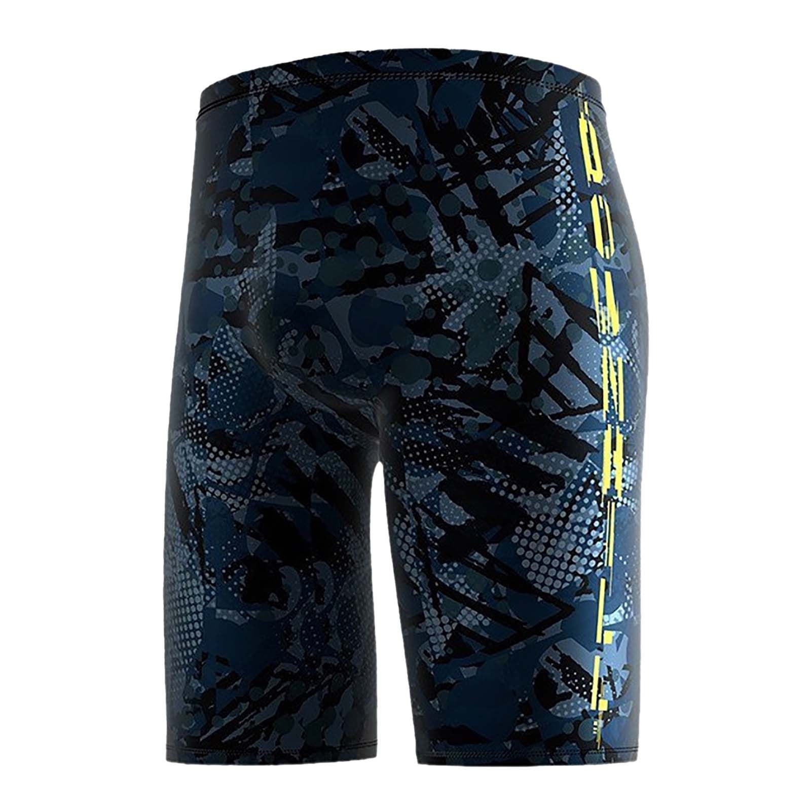 MNCEKFOD Men Swim Trunks Men Swim Trunks Flat Corner U Crotch Sports ...