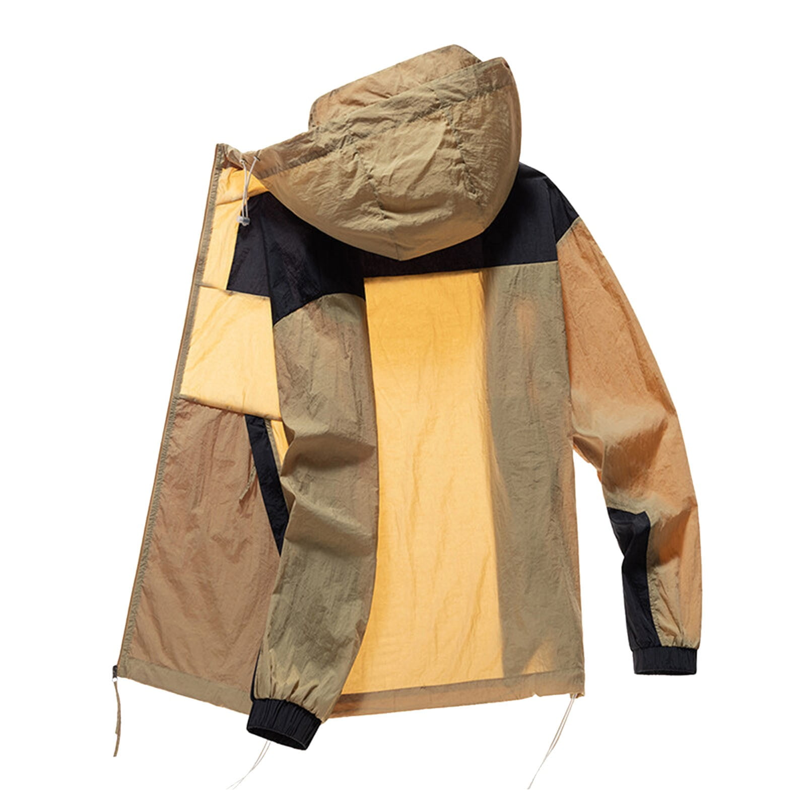 MNCEKFOD Mens Jacket UPF 50+ UV Sun Protection Jacket Hooded SPF Quick ...