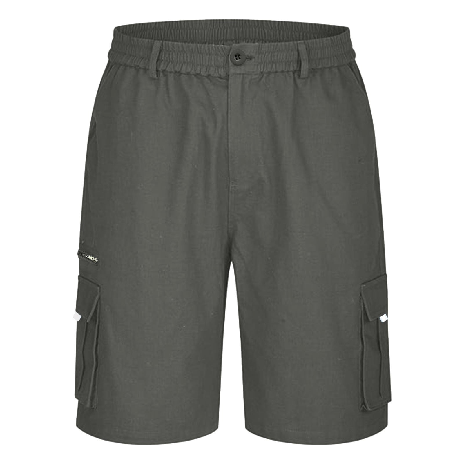 MNCEKFOD Mens Shorts Sports Cargo Mid Waist with Side Pockets Beach ...