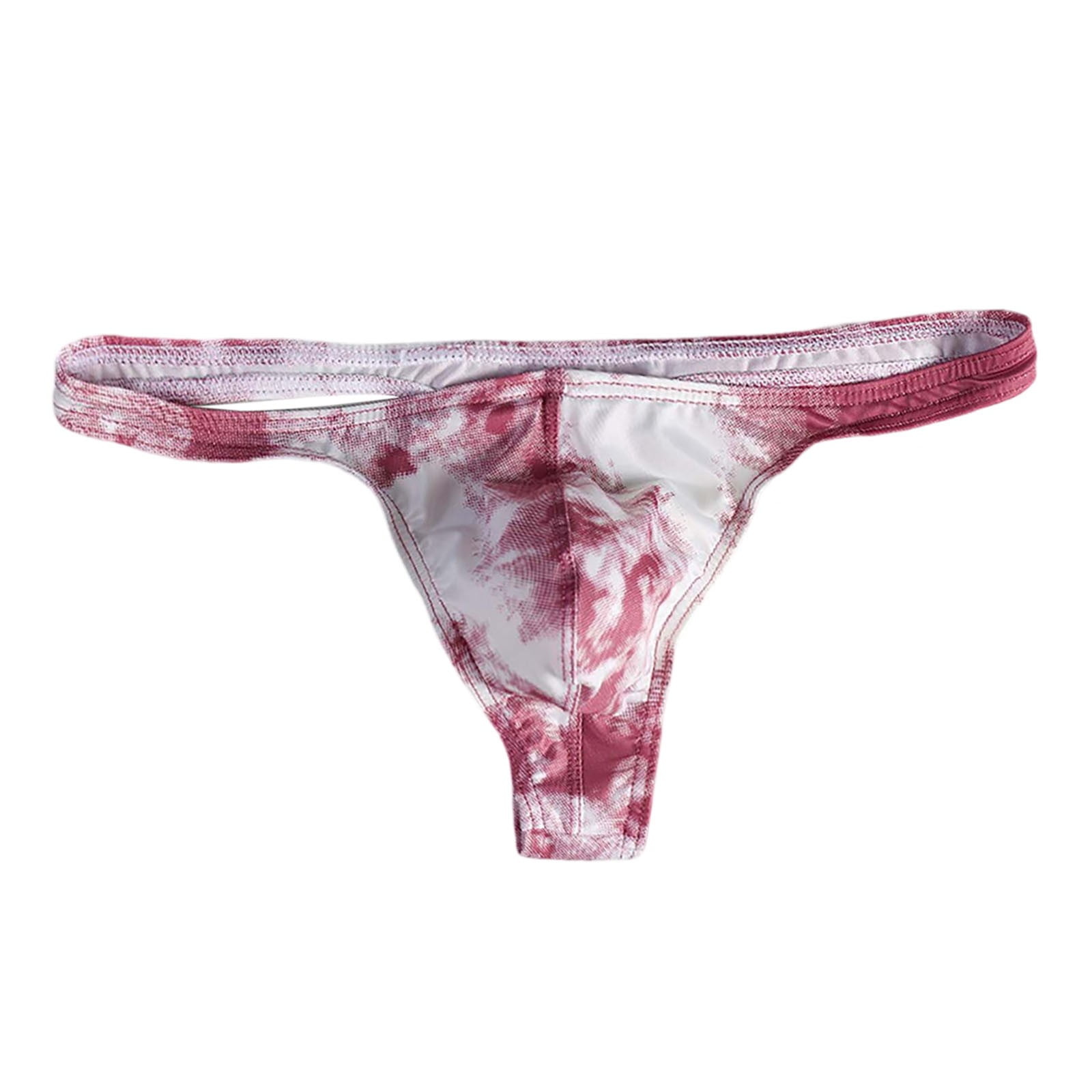 MNCEKFOD Mens Thongs Sexy Night Party Tie Dye Camouflage Snake Print ...