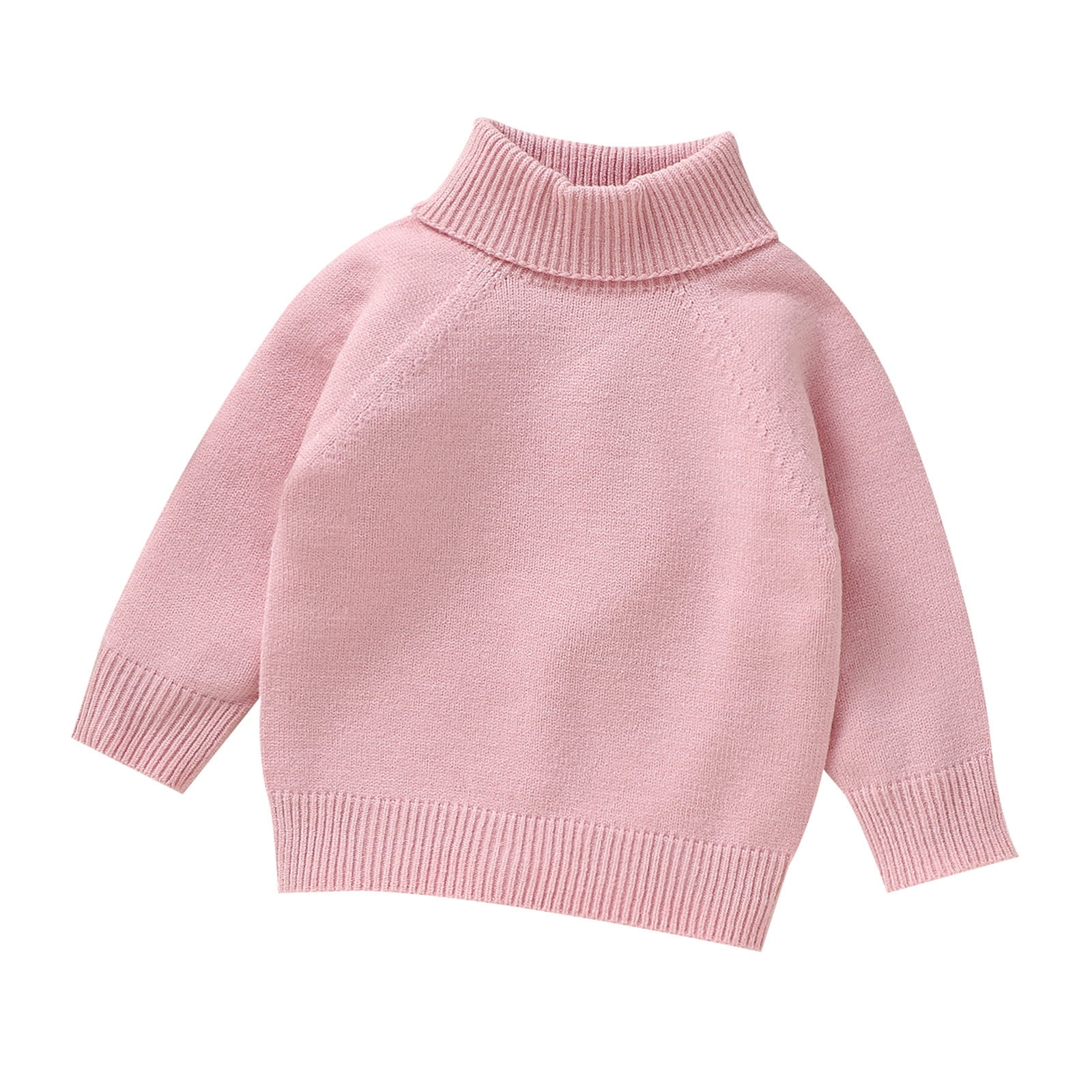 MNCEKFOD Toddlers Sweaters for Boys Girls Texture Long Sleeve Warm Knit ...