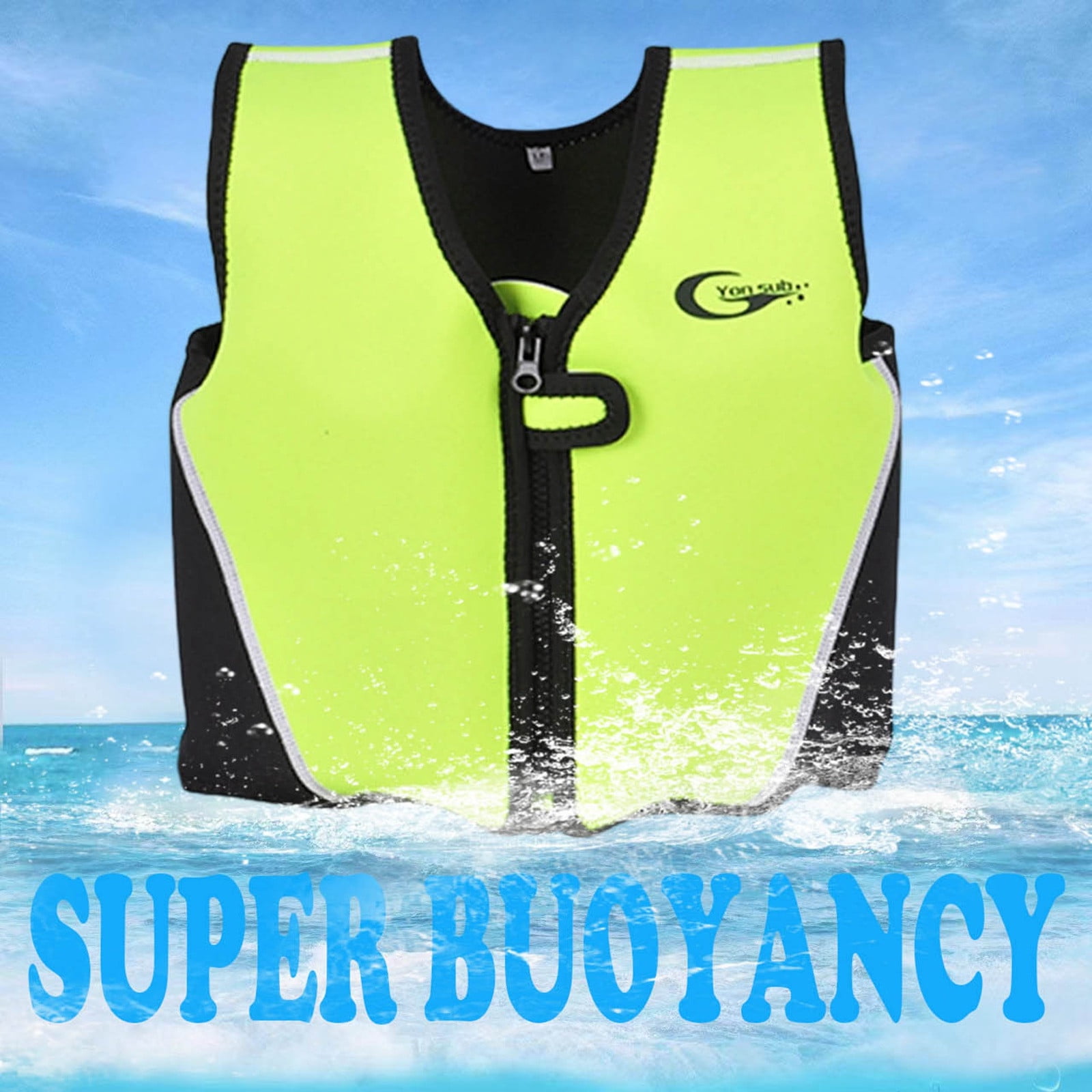 MNCEKFOD Unisex Kids Swim Vest Swimming Pool Life Jacket Buoyancy Vest ...