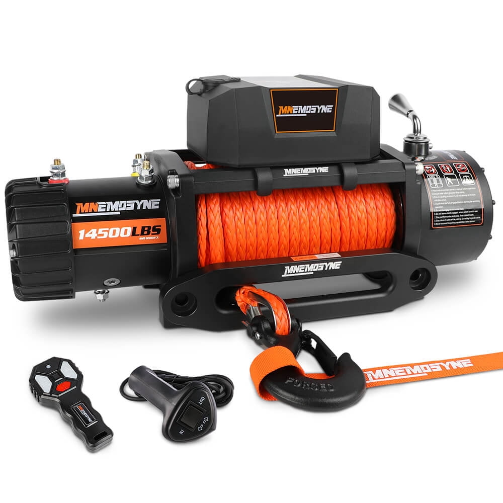 MNEMOSYNE Electric Winch 14500LB Electric Truck Winch 12V With ...