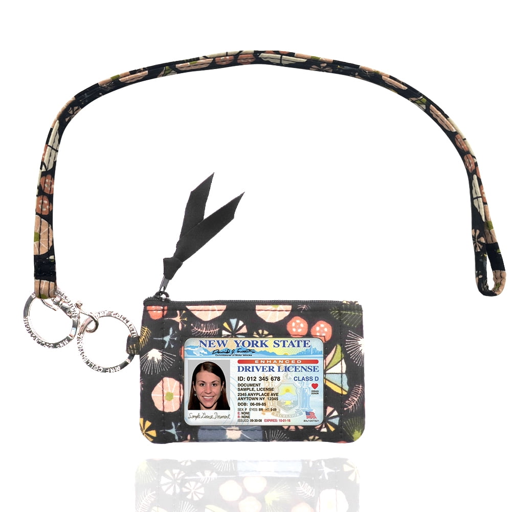 MNF Collections Lanyard with wallet - Zip ID Case with Lanyard ...
