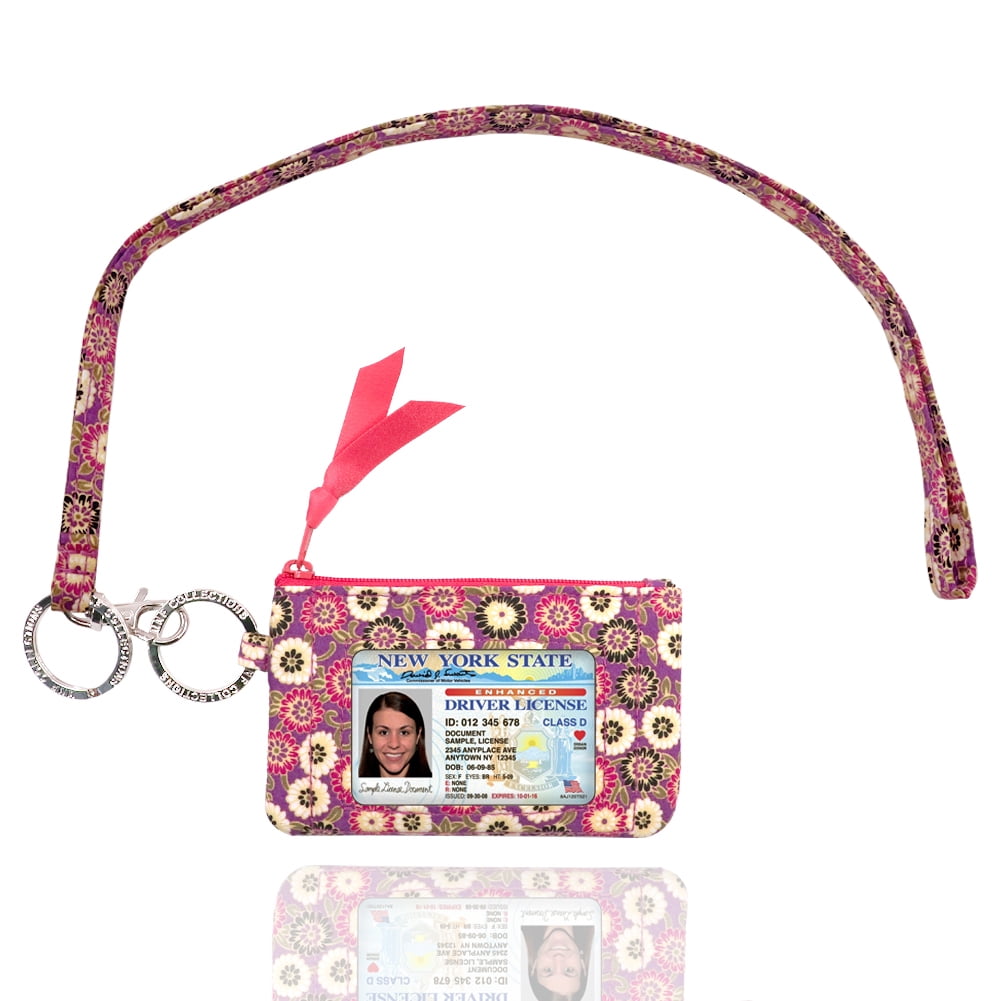 MNF Collections Lanyard with wallet - Zip ID Case with Lanyard ...
