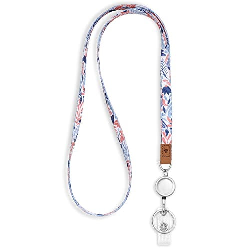 MNGARISTA Necklace Teacher Lanyard, Retractable ID Lanyard for Women ...