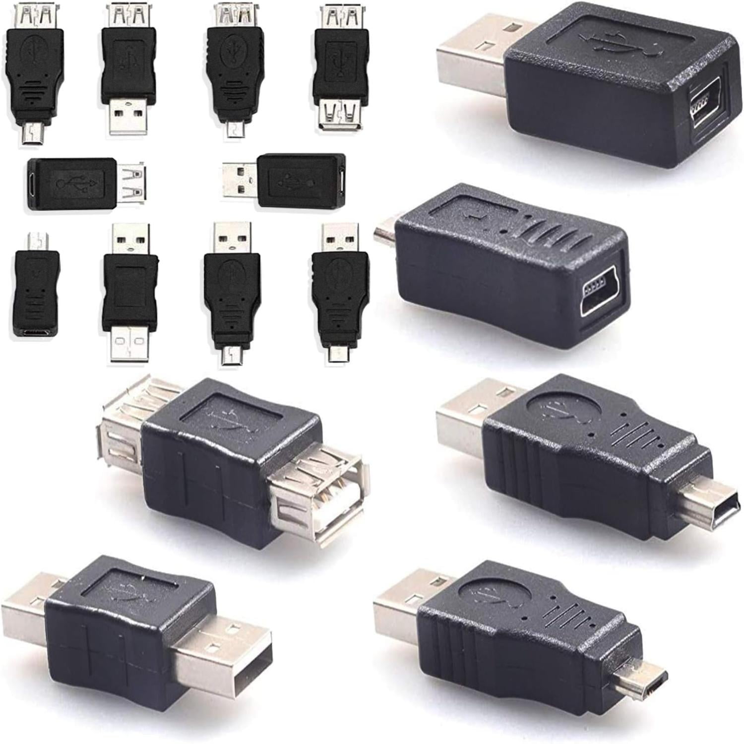 MNGQANW Convenient Durable and Versatile Mini 5 Pin Male to Female ...