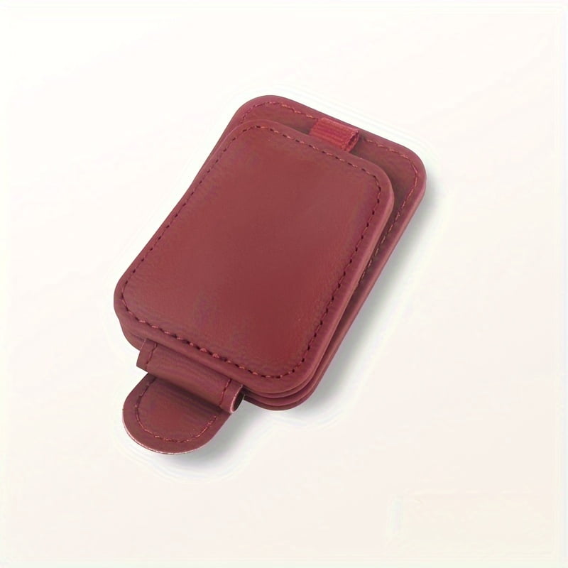 Mngqng Secure And Organize Your Eyewear Convenient Car Glasses Case With Easy Install Sun Visor