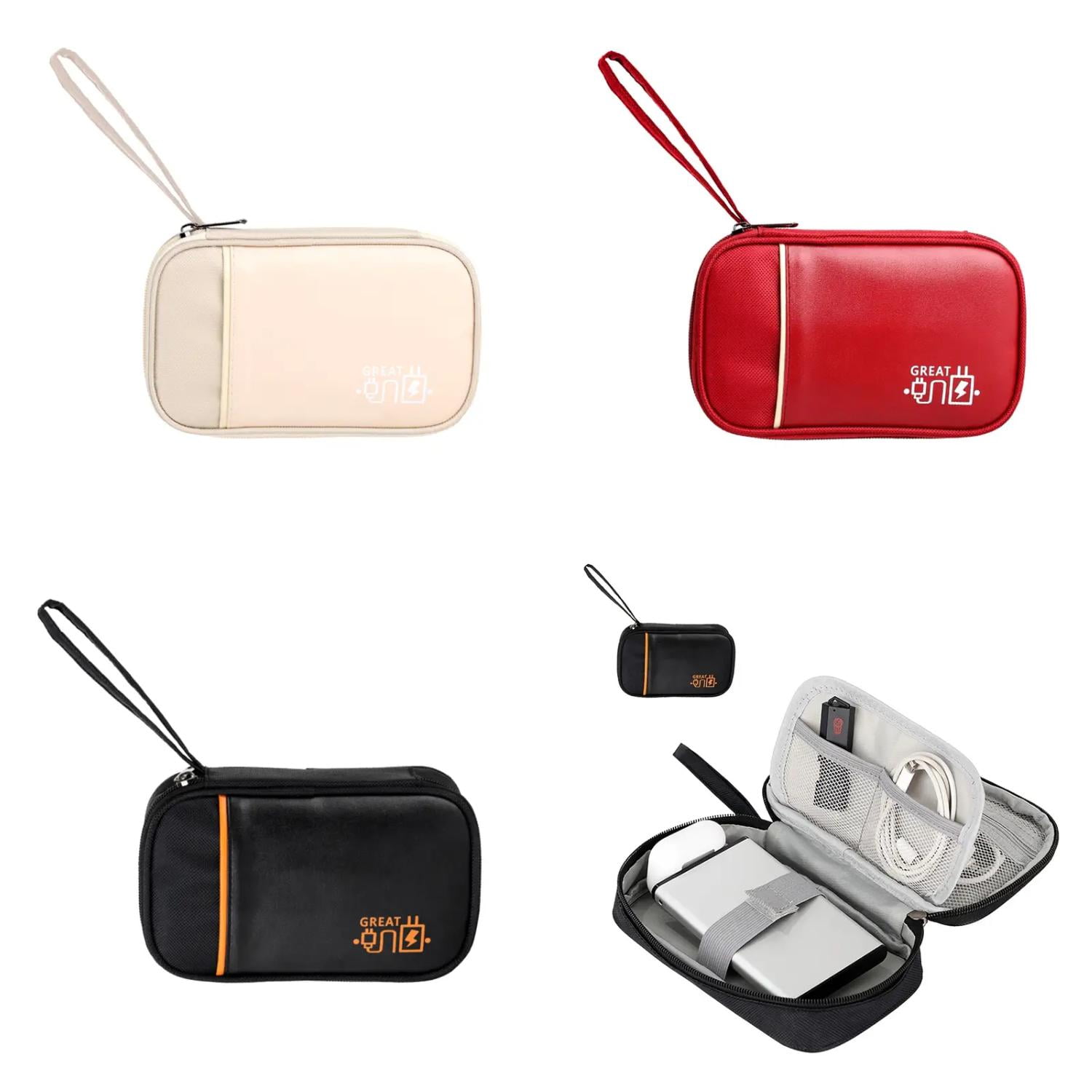 MNGQNJ Compact Stylish and Portable Cable Storage Bag for Travel ...